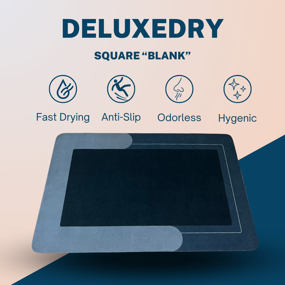 DeluxeDry™ Square Mat Blank Version – Thee Modern